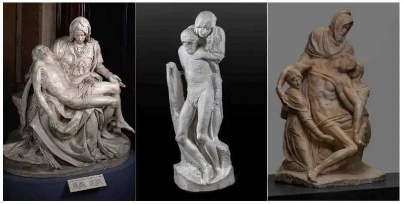LE TRE PIETÀ DI MICHELANGELO. - Pikasus ArteNews